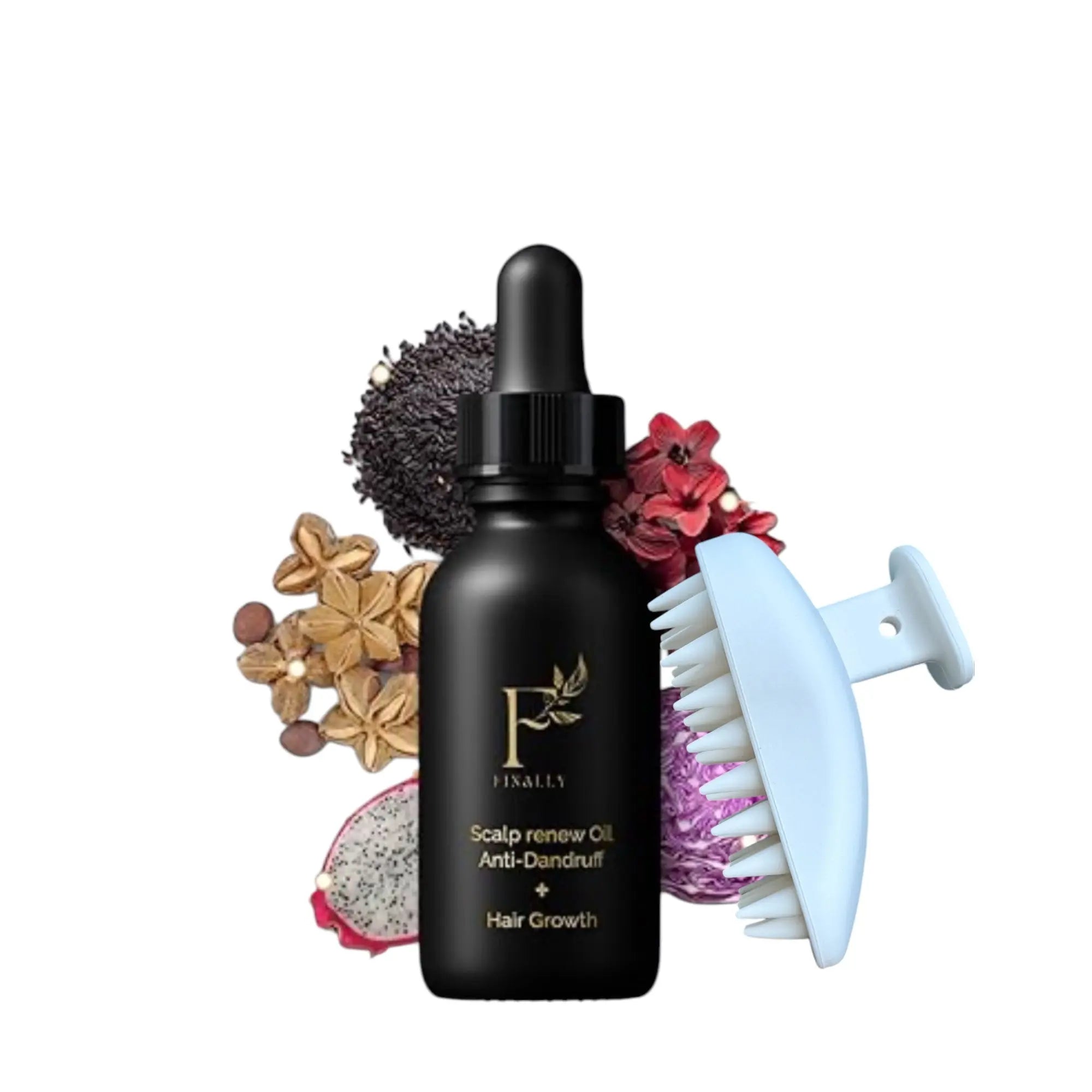Vegan Hair Growth + Scalp Relief Oil Set | Finally All Natural